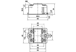 SKD 100/14 - Three Phase Diode Bridge 100A 1400V Semikron Replacement ...