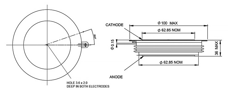 DRD2000L45 - Rectifier Diode 2000A 4500V Datasheet and Replacement – AS ...