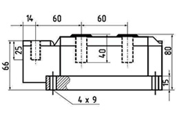 MTC-800-16 - Thyristor Module 800A 1600V Kubara Lamina Datasheet and ...