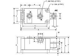 ND410832 - Dual Diode Module 320A 800V Datasheet and Replacement ...